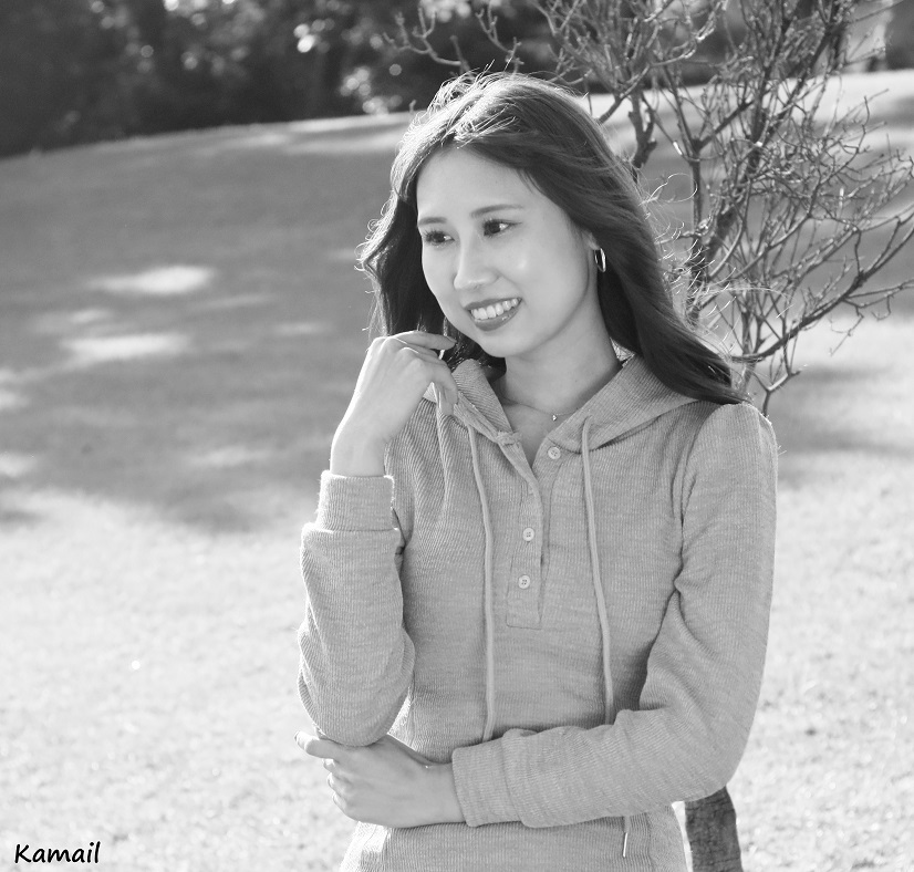 ビバくらぶ！おーさん企画の大撮影会（23/10/21/水の広場公園）楠しおりさん＜Part1＞: Monochrome Portrait Gallery